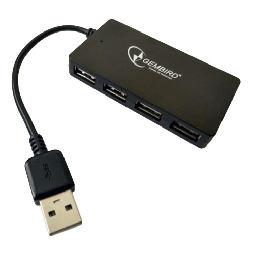 GEMBIRD USB hub USB 3.0 4 port - UHB-U3P4-03 4 x USB-A 3.0 , USB 3.0 - A, Crna