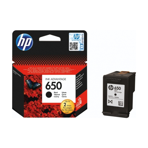 Cartridge HP No.650 CZ101AE black, IA 1015/1515/2515/2645/3515 360str.