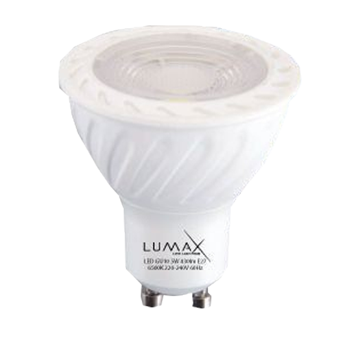 LUMAX Sijalica LUMGU10-5W 3000K LED, Toplo bela, 5 W, GU10