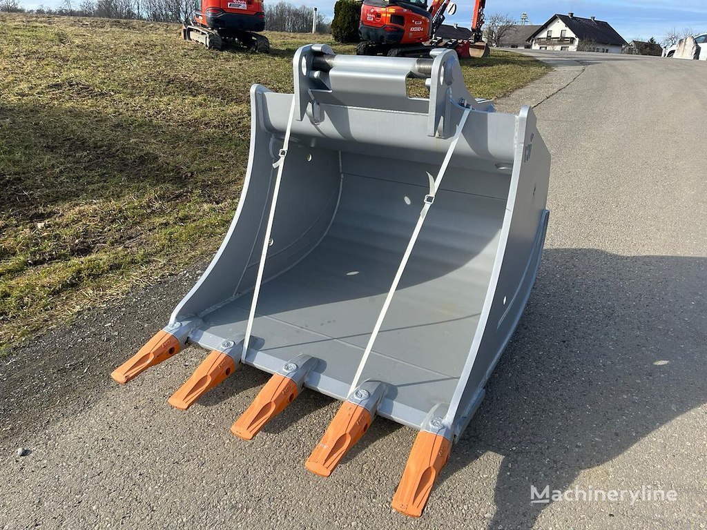 Winkelbauer 130 cm Tieflöffel mit OQ 70/55 kašika za bager