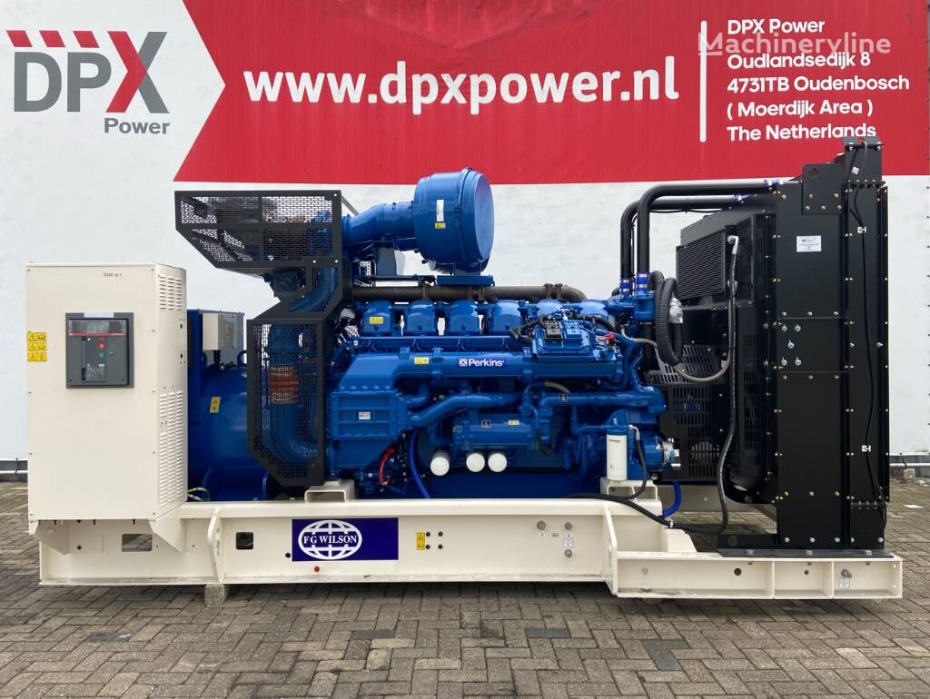Novi FG Wilson P1375E3 - Perkins - 1.375 kVA Genset - DPX-16028.1 diesel generator