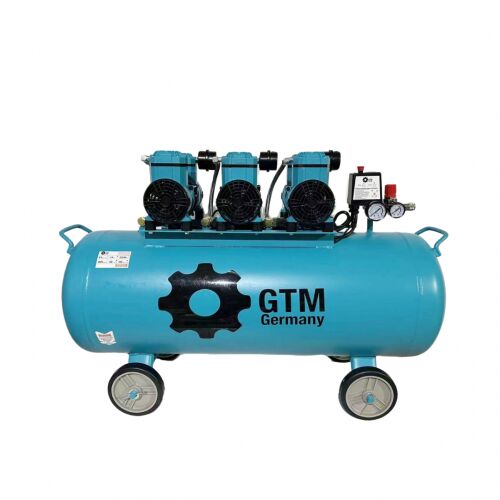 Novi GTM 120L 550l/min Oil-free air compressor GTM MT S prenosivi kompresor
