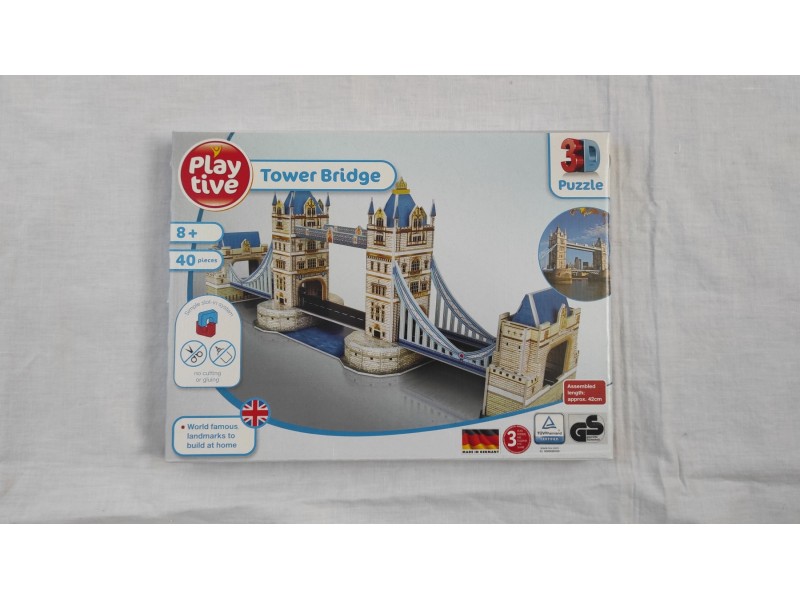 3D slagalica / puzzle Tower Bridge