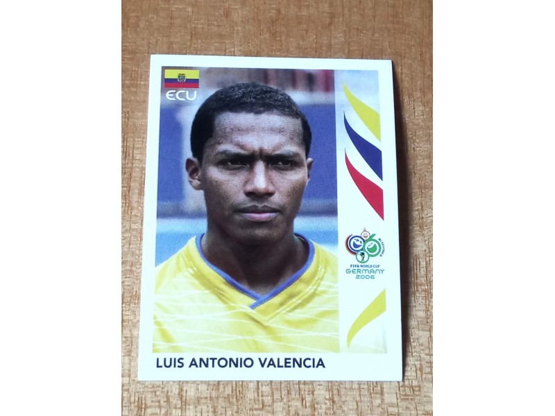 Nemačka 2006 - Broj 88 - Luis Antonio Valencia -