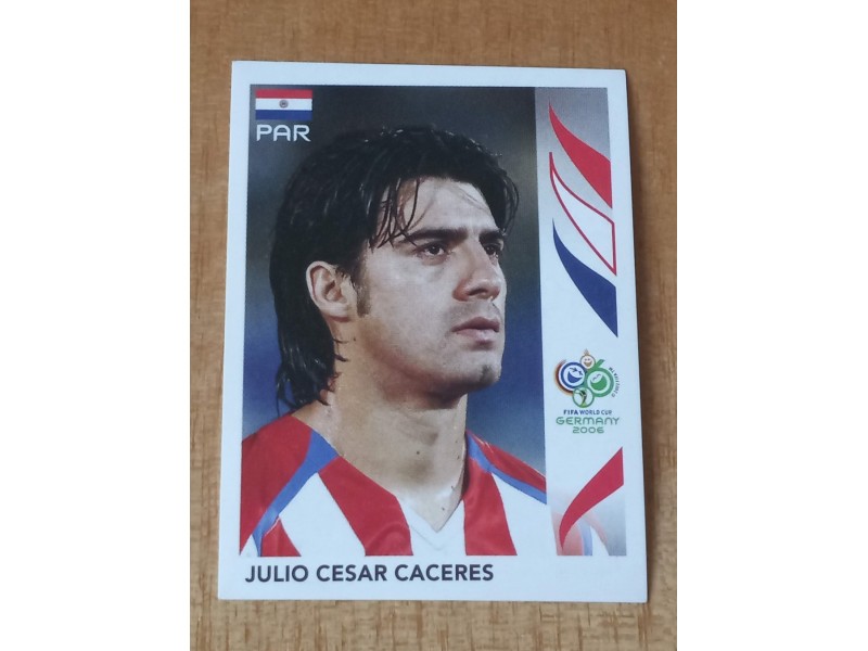 Nemačka 2006 - Broj 115 - Julio Cesar Caceres -
