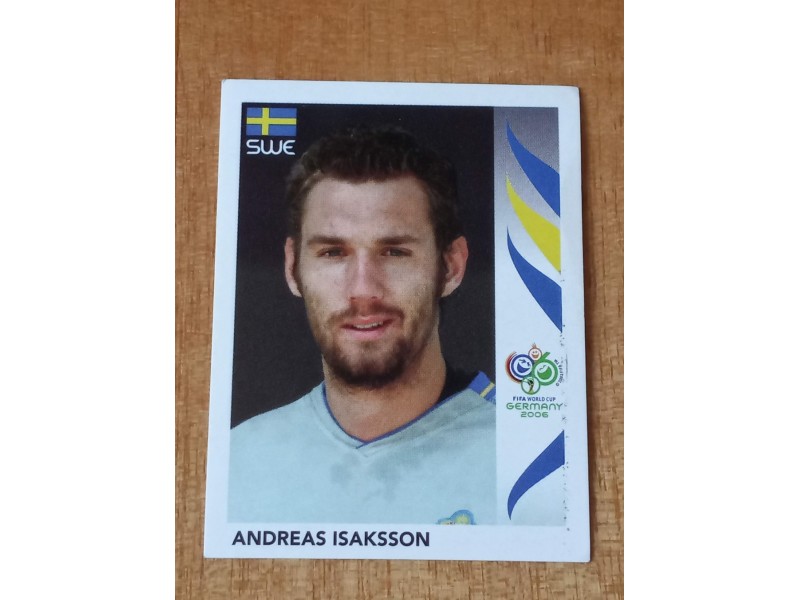 Nemačka 2006 - Broj 152 - Andreas Isaksson - Švedska