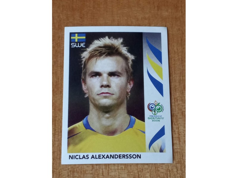Nemačka 2006 - Broj 158 - Niclas Alexandersson -