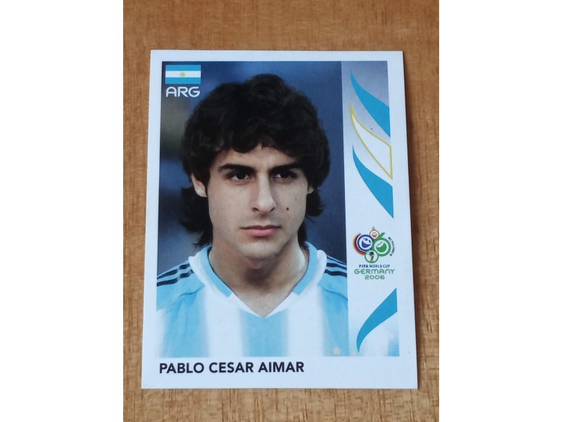 Nemačka 2006 - Broj 177 - Pablo Cesar Aimar -