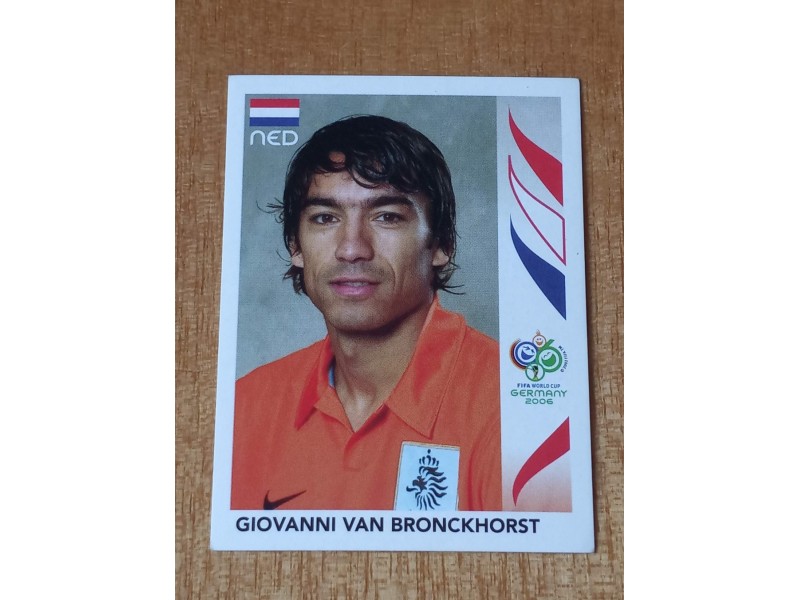Nemačka 2006 - Broj 234 - Giovanni Van Bronckhorst -