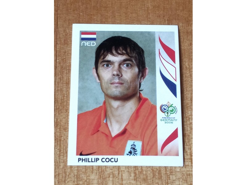 Nemačka 2006 - Broj 235 - Phillip Cocu - Holandija