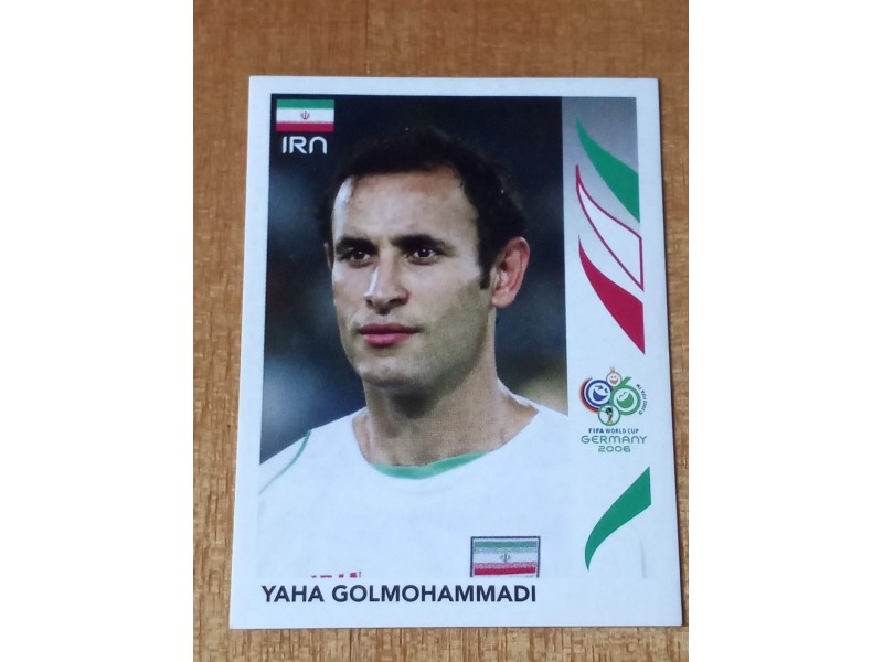Nemačka 2006 - Broj 267 - Yaha Golmohammadi - Iran