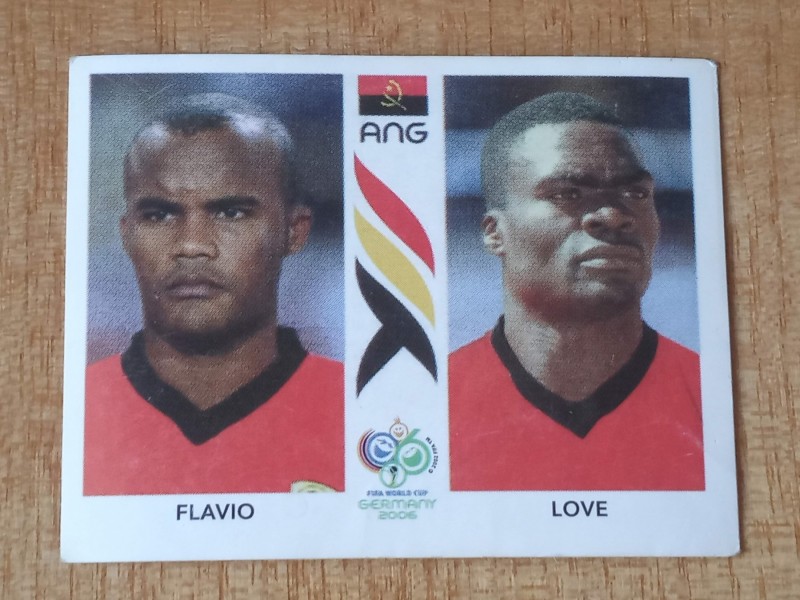 Nemačka 2006 - Broj 309 - Flavio - Love - Angola