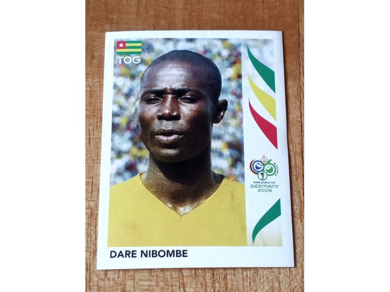 Nemačka 2006 - Broj 518 - Dare Nibombe - Togo