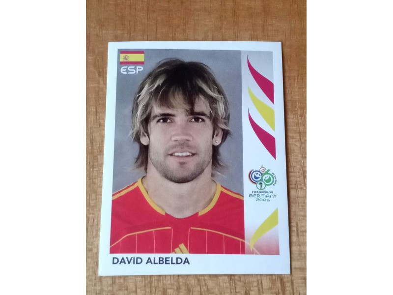 Nemačka 2006 - Broj 539 - David Albelda - Španija