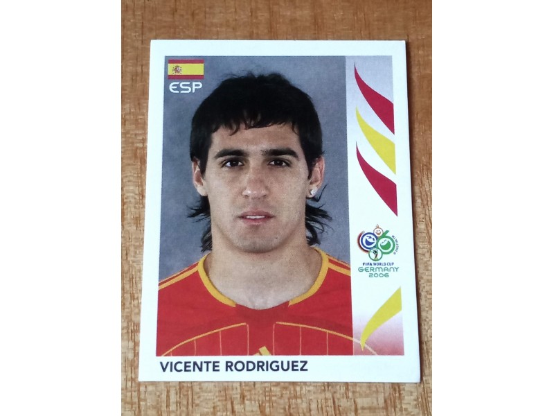 Nemačka 2006 - Broj 541 - Vicente Rodrigues - Španija