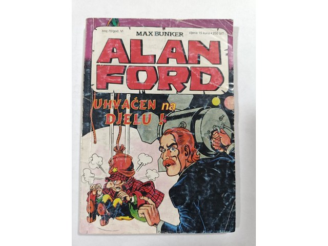 (0143) Alan Ford 70 Uhvaćen na djelu