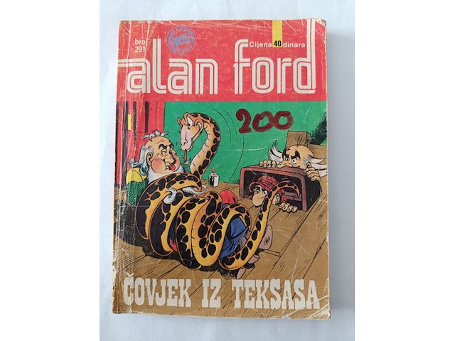 (0093) Alan Ford 291 Čovjek iz Teksasa