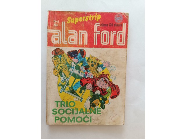(0076) Alan Ford 342 Trio socijalne pomoći