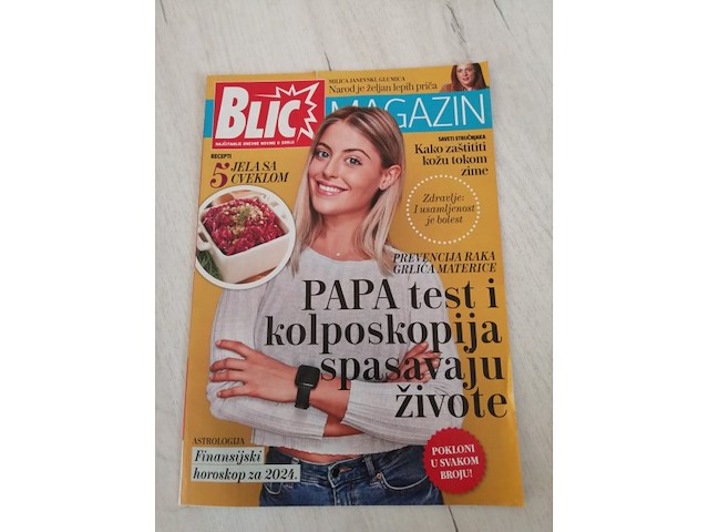 Blic Magazin 21. januar 2024.