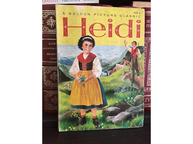 Johana Spiri HAJDI / HEIDI / na engleskom / ilustrovano