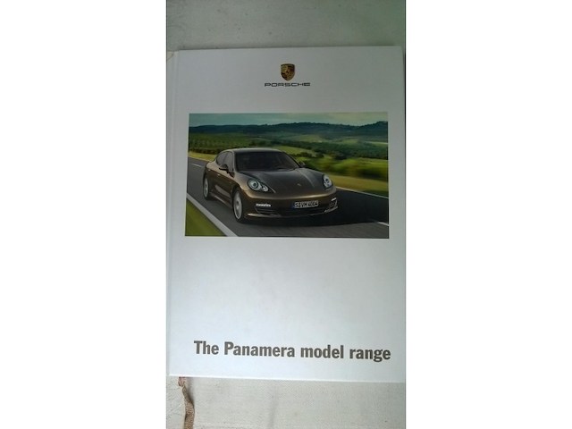 Prospekt Porsche Panamera range,171 str. eng