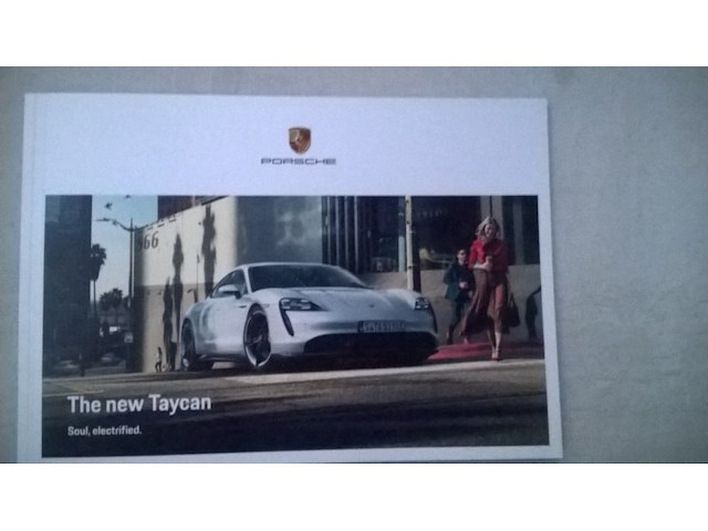 Prospekt Porsche Taycan electrified ,09.2019, 54 str. e