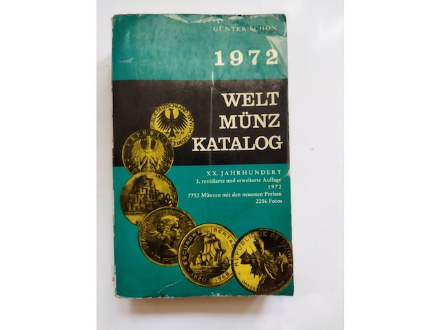Welt munz katalog 1972, Gunter Schon