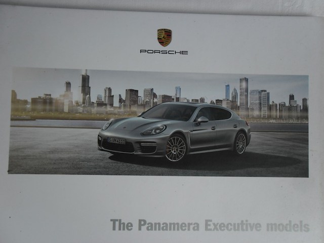 Prospekt Porsche Panamera Executive models ,46 str. 25