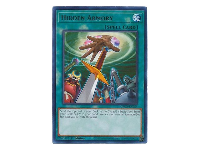 Yu-Gi-Oh! Hidden Armory - GRCR-EN054