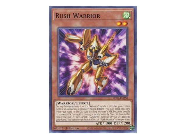 Yu-Gi-Oh! Rush Warrior - LED8-EN050