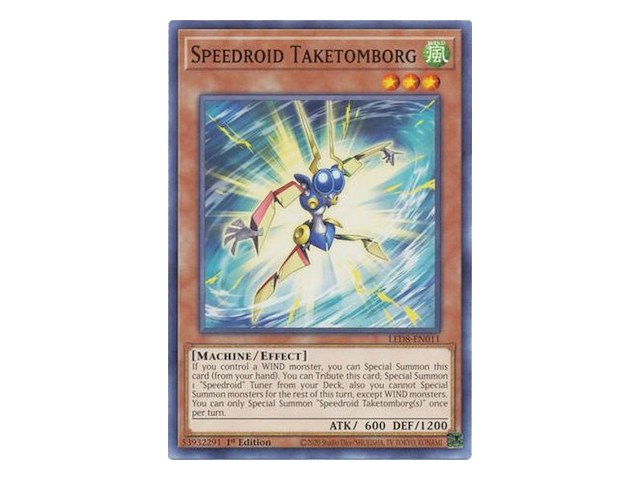 Yu-Gi-Oh! Speedroid Taketomborg - LED8-EN011