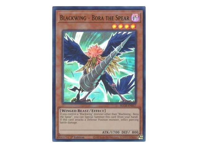 Yu-Gi-Oh! Blackwing - Bora the Spear - BLCR-EN057