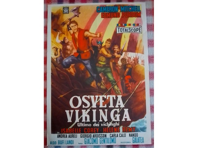 plakat OSVETA VIKINGA