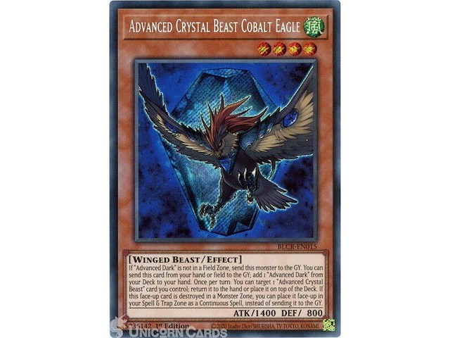 Yu-Gi-Oh! Advanced Crystal Beast Cobalt Eagle