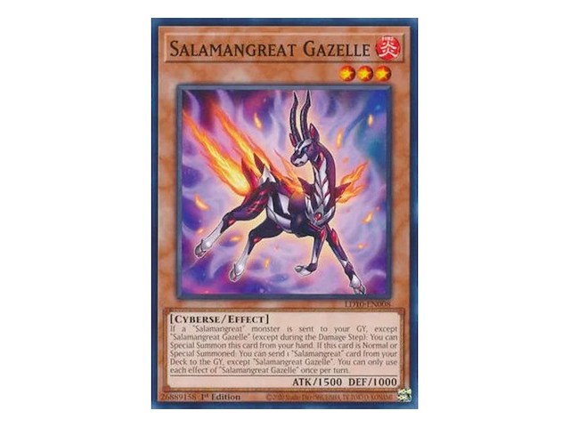 Yu-Gi-Oh! Salamangreat Gazelle - LD10-EN008