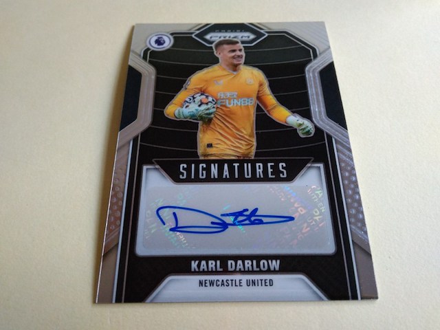 Panini Prizm Premier League 2021-22 - SIGNATURE - Karl