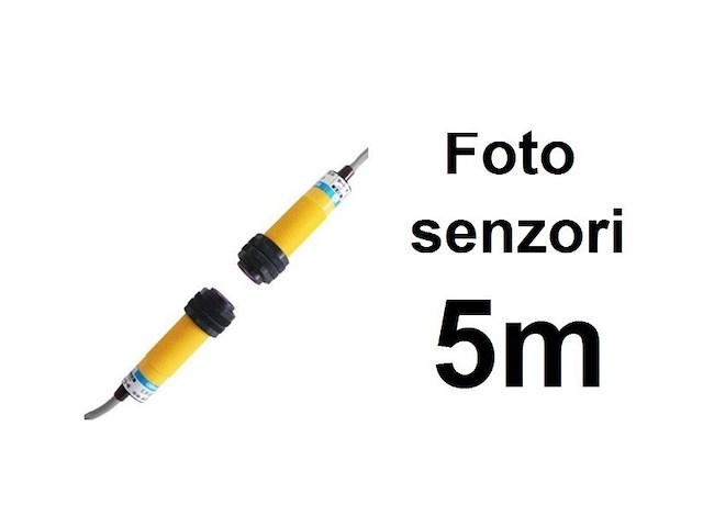 Foto senzor - 5m - NPN - NO - Primopreda - G18