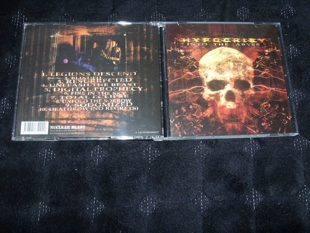 Hypocrisy – Into The Abyss CD Nuclear Blast USA 2000.