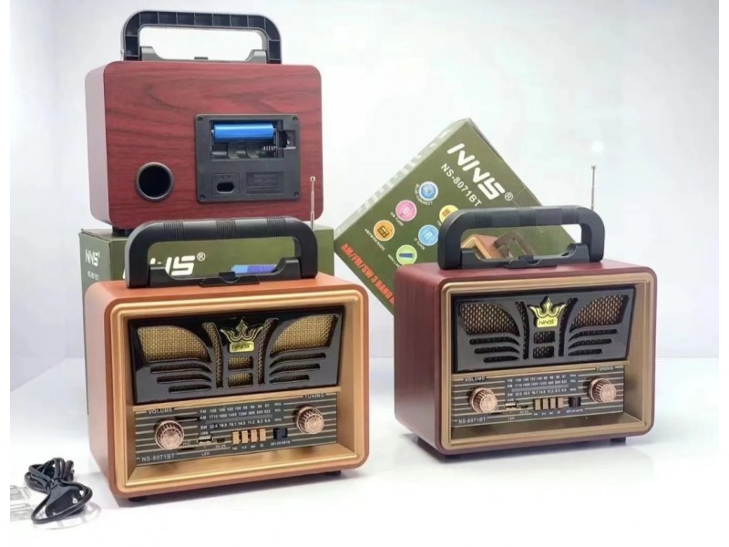 Retro radio-bluetooth tranzistor