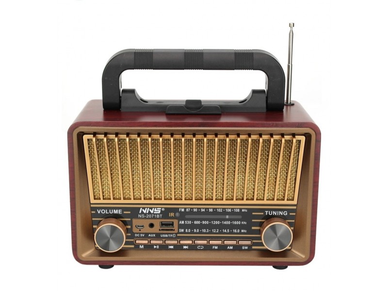 Retro radio - bluetooth zvučnik