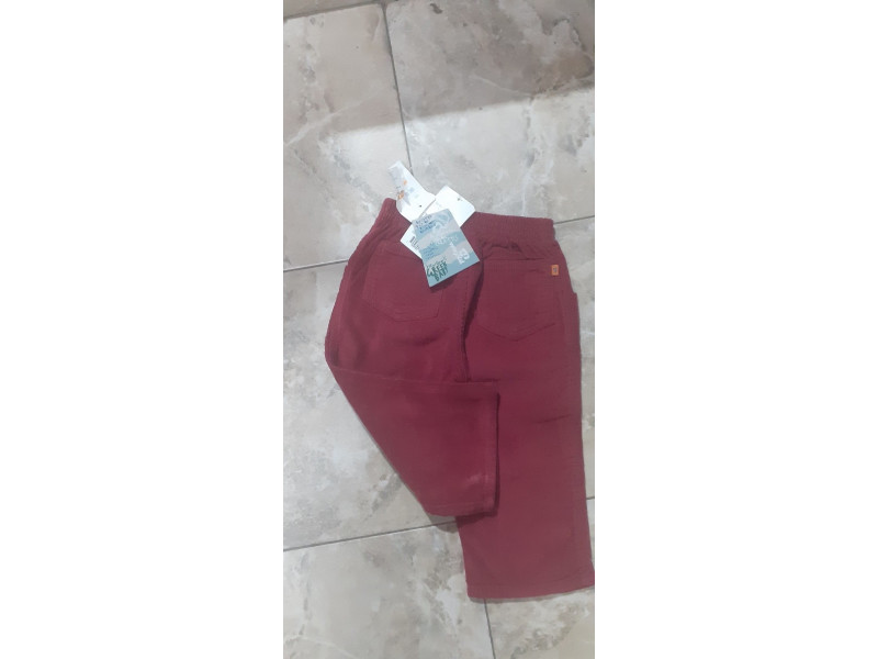 " 1" Novo pantalone somot vel 1