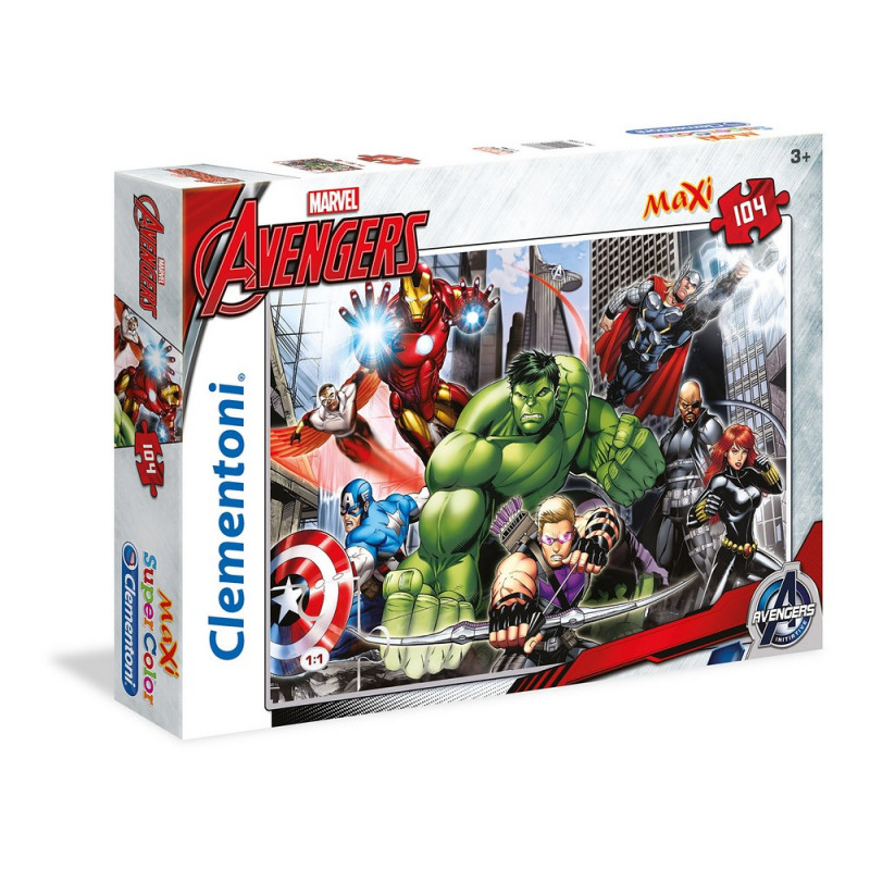 CLEMENTONI PUZZLE 104 MAXI THE AVENGERS