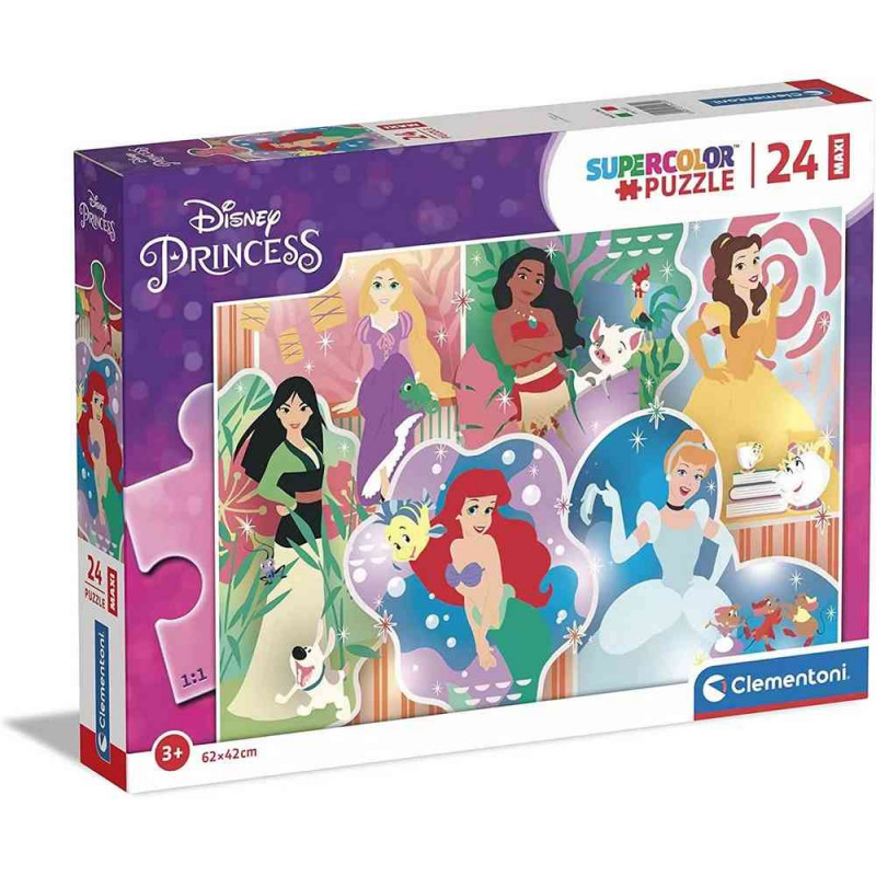 CLEMENTONI PUZZLE 24 MAXI PRINCESS