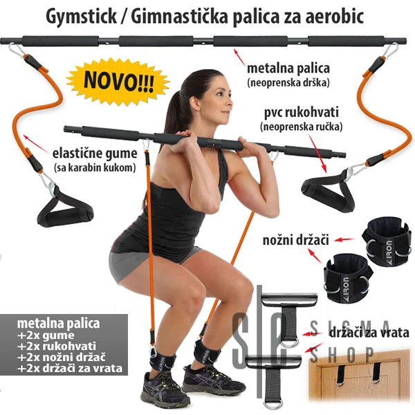 Gimnastička poalica za aerobik – Gimstick