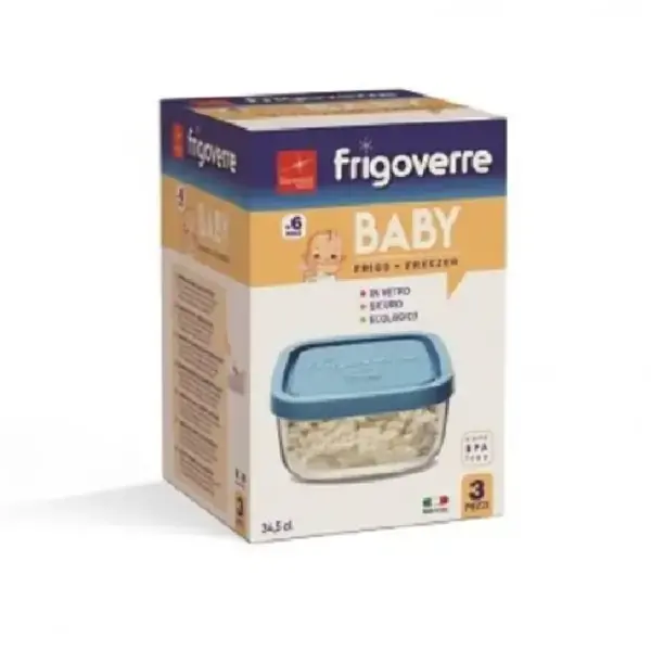 BORMIOLI ROCCO Frigoverre posuda Staklena System Baby 3/1 335170G