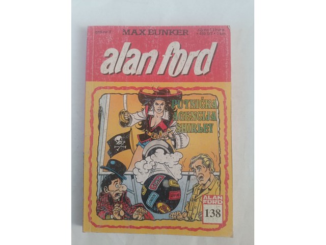 (0154) Alan Ford 138 Putnička agencija Shirley