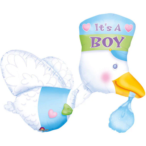 It’s A Boy Stork Folija Balon