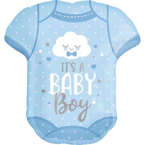 Baby Boy Onesie Folija Balon