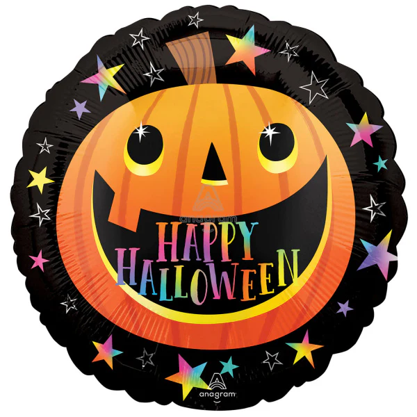 Smiley Halloween Pumpkin Folija Balon