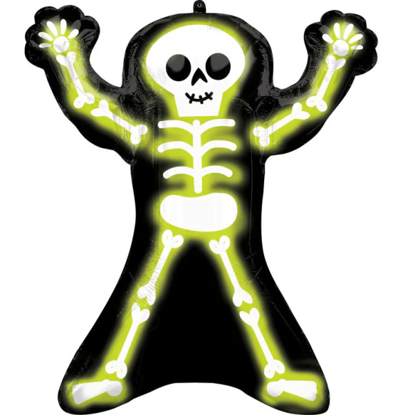 Neon Skelly Folija Balon